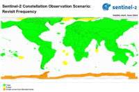 Timeliness and frequency of Sentinel products